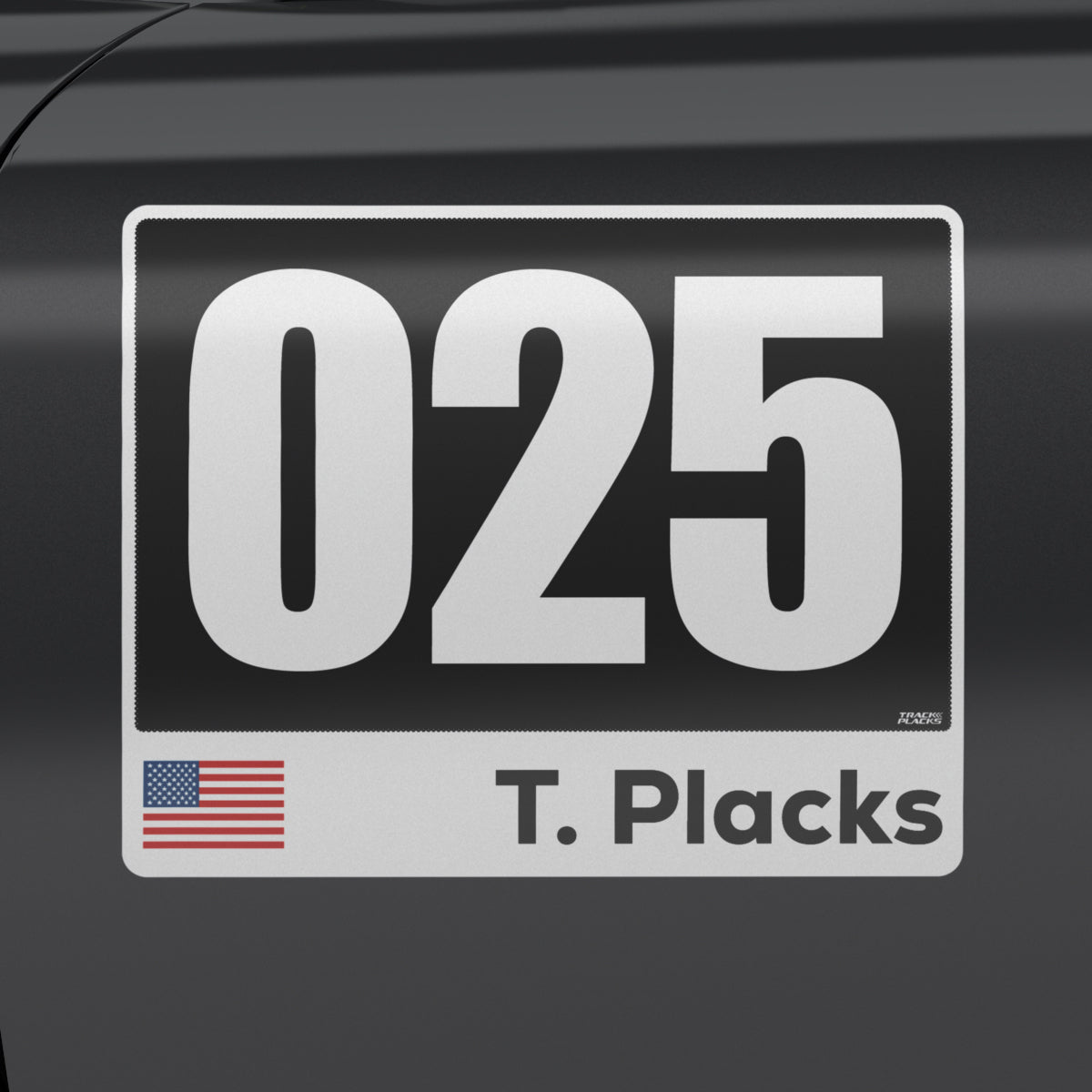 Custom Race Car Number Plates | Track Placks – TrackPlacks